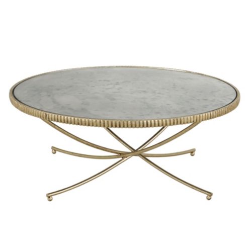 Loren Antique Gold Coffee Table