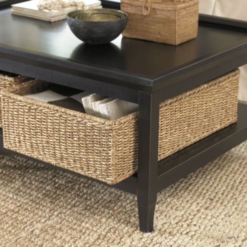 Morgan Rectangular Cocktail Baskets | Ballard Designs