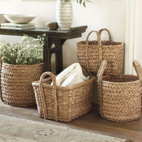 Braided Oval Basket Medium | Home Accessories | Ballard Designs