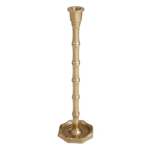 Bamboo Brass Candlestick Collection