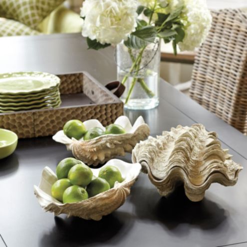 Ruffle Clam Shell Box | Ballard Designs