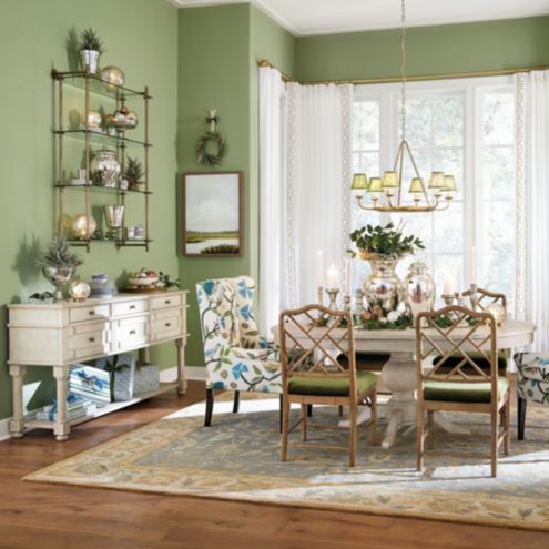 Mercury Glass Pedestal Bowl | Ballard Designs