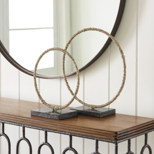 Malia Deco Ring Table Sculpture Collection