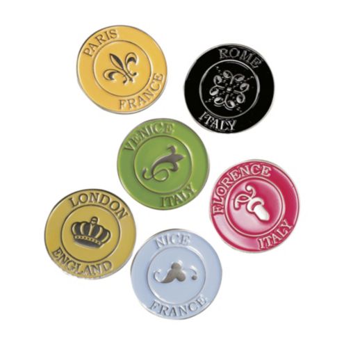 Set of 12 City Magnets | Home Accessories | Ballard Designs