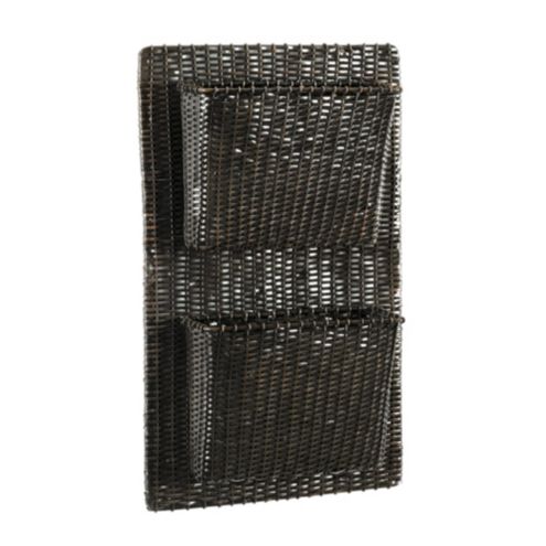 Woven Metal Wall Pocket | Ballard Designs