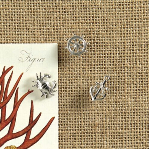 Set of 12 Nautical Style Tacks | Ballard Designs
