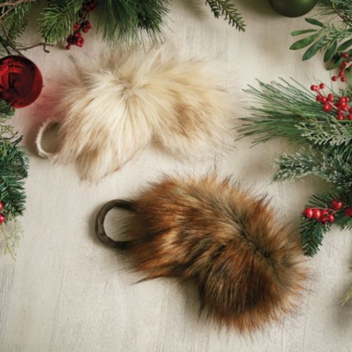 Lush Faux Fur Eye Mask