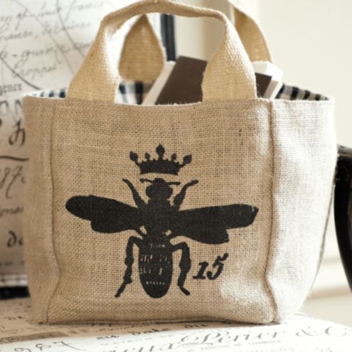 Queen Bee Bucket Tote | Bee Tote Bag