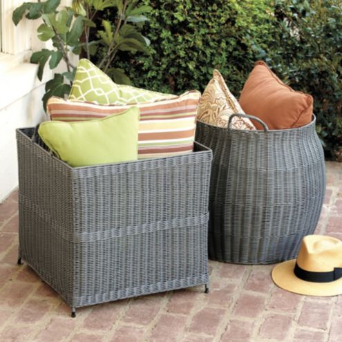 Laney Outdoor Basket | Ballard Designs