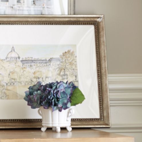 Blue Hydrangea Floral | Ballard Designs