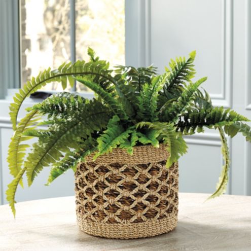 Bunny Williams Woven Cachepot | Ballard Designs