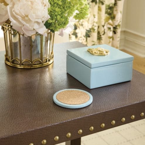 Carson Kressley Boxed Coaster Set - Stylish Drink Coasters