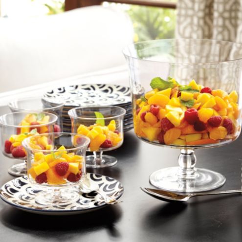 Vittoria Glass Dinnerware Collection | Ballard Designs