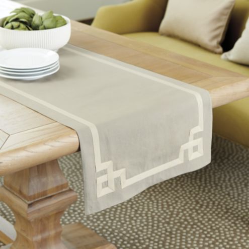 Greek Key Table Runner | Ballard Designs