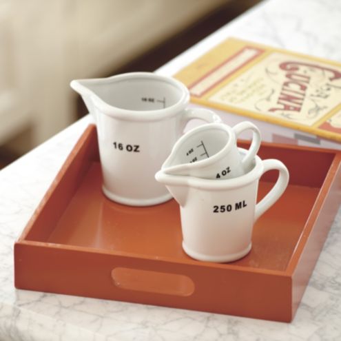 Set of 3 Restaurant Measuring Cups | Ballard Designs