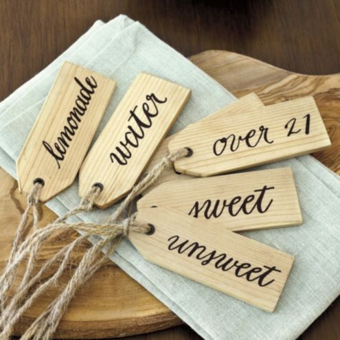Set of 6 Beverage Tags | Ballard Designs