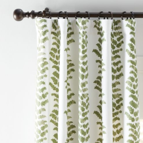 Pierre Wavy Stripe Drapery Panel with Cotton Linen & Nature Inspired Design