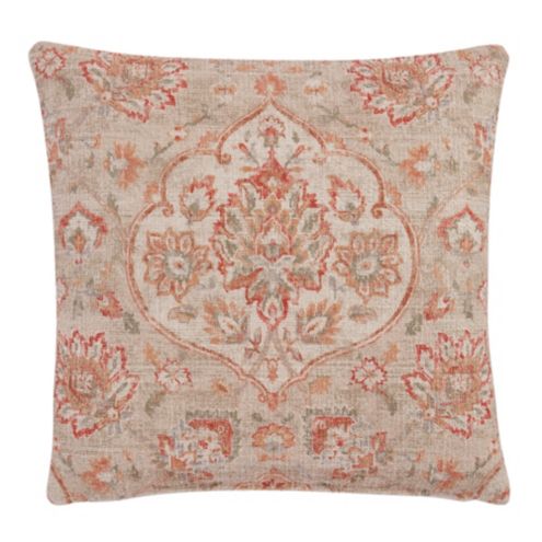 Gali Pillow Cover & Vintage Persian Motif in Soft Chenille Texture