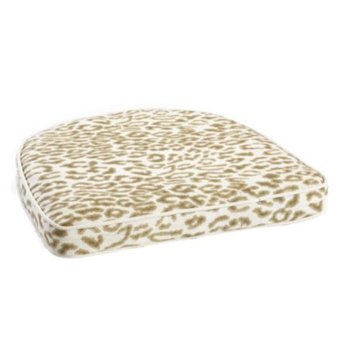 Cheetah Sand Ballard's Designer Chair Cushion