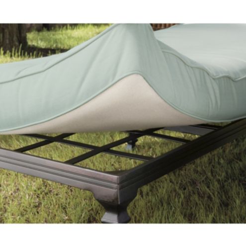 Outdoor Bench Cushion with Knife Edge | Ballard Designs