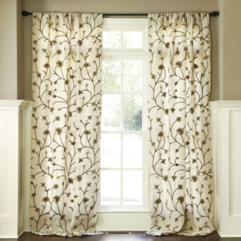 Poisitano Burlap Crewel Panel | Ballard Designs