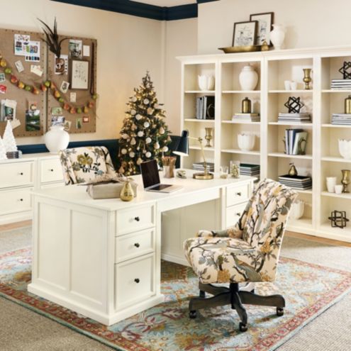 Willa Parchment Linen Fabric with Exotic Birds & Floral Design for ...