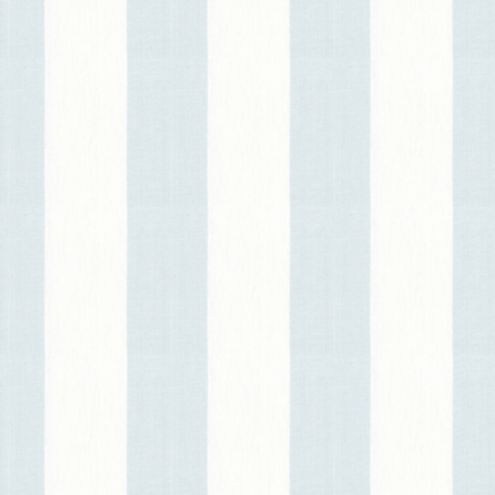 Blue and White Linen Canopy Stripe Fabric by the Yard | Ballard Designs