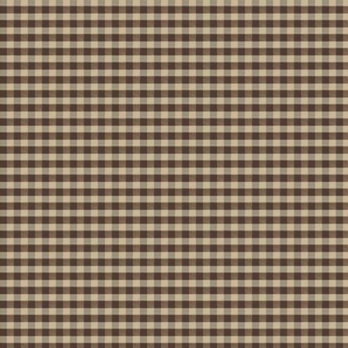 Chocolate Check Fabric by the Yard