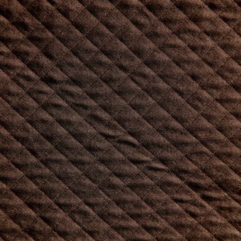 Chocolate Quilted Fabric by the Yard | Ballard Designs