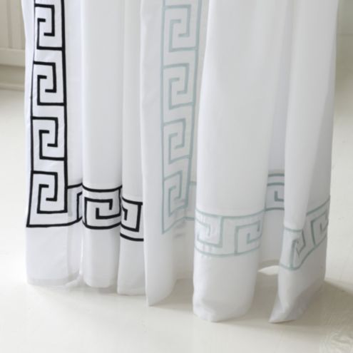 Greek Key Shower Curtain | Ballard Designs