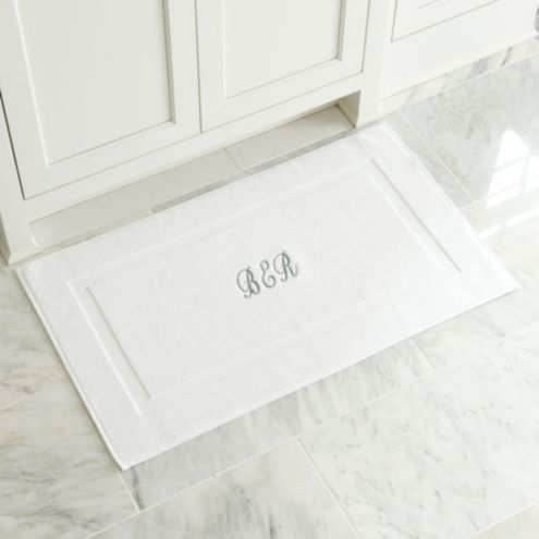 Ballard Signature Bath Mat - Gray | Ballard Designs