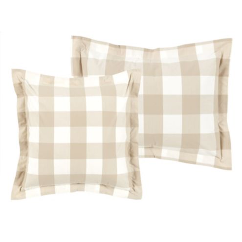 Gwyneth Buffalo Check Sham with Classic Pattern & Cotton