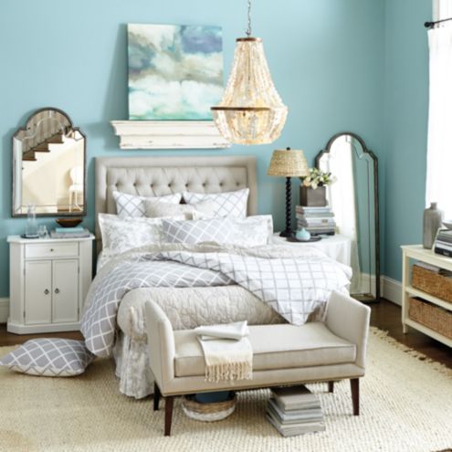 Piper Trellis Bedding | Ballard Designs