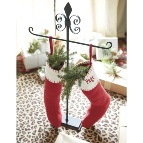 Wool Whipstitch Stocking | Ballard Designs