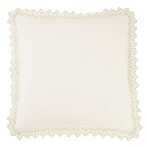 Romy Eyelet Embroidered Sham - Tea | Ballard Designs