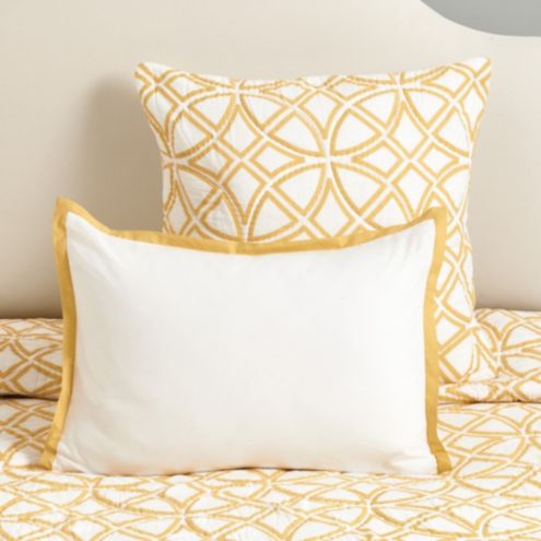 Delphine Geometric Sham | Ballard Designs