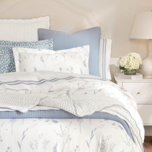 Lane Embroidered 100% Cotton Sheets Set