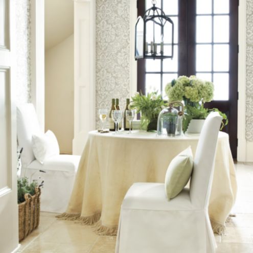 Fringed Tablecloth | Ballard Designs