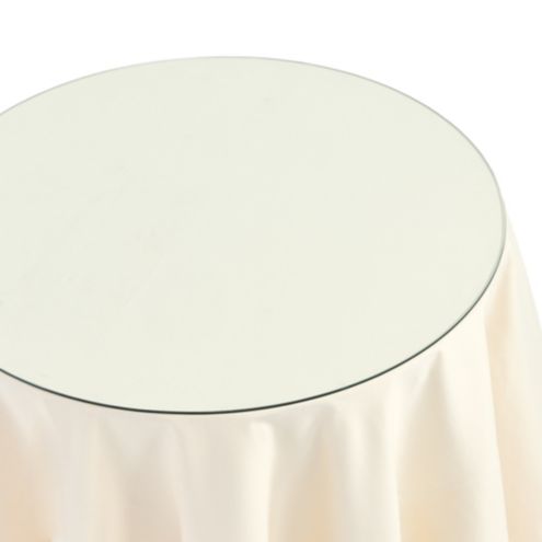 Clear Glass Topper - 48" Diameter | Ballard Designs
