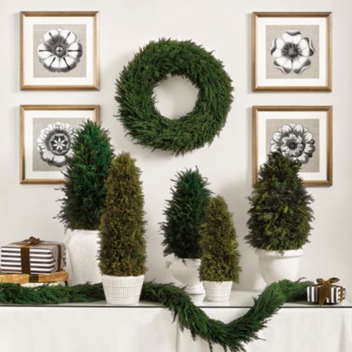 Preserved Cypress Garland