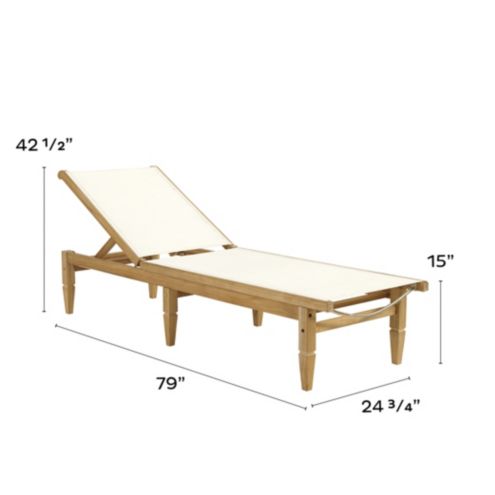 Madison Poolside Chaise | Ballard Designs