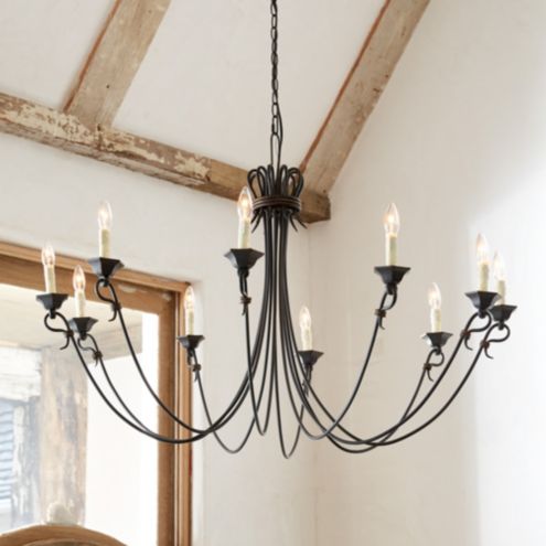 Luce 10-Light Chandelier | Ballard Designs