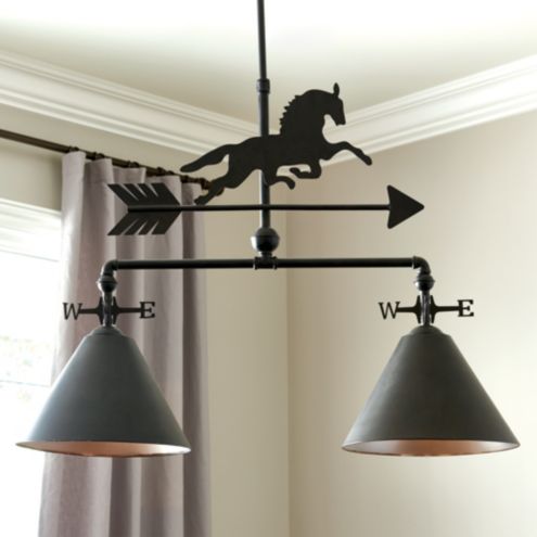 Willoughby 2-Light Pendant | Ballard Designs