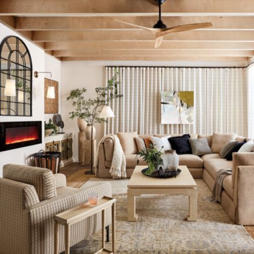 Hanson Electric Wall Mounted Fireplace