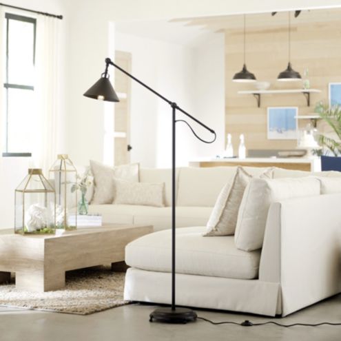 Newton Task Adjustable Floor Lamp