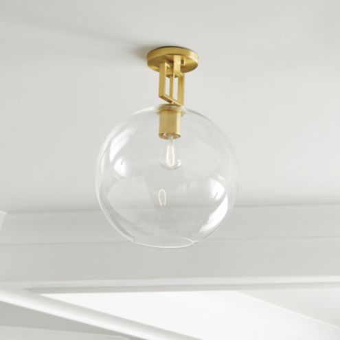 Fiona Glass Ceiling Light Fixture