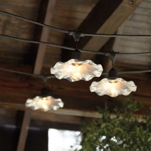 Café Shade For Vintage String Lights | Ballard Designs