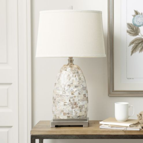Cora Capiz Table Lamp | Ballard Designs