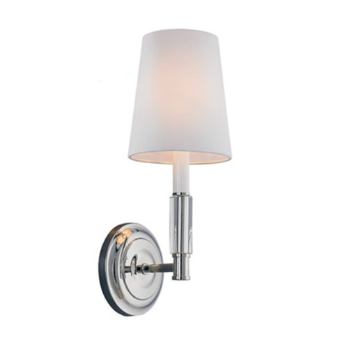Cece Vanity Single Sconce | Ballard Designs