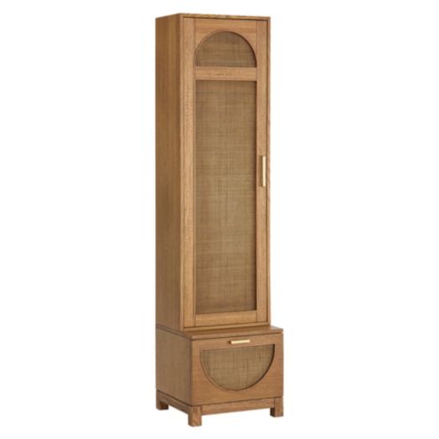 Huron Tall Entry Cabinet Storage Hutch